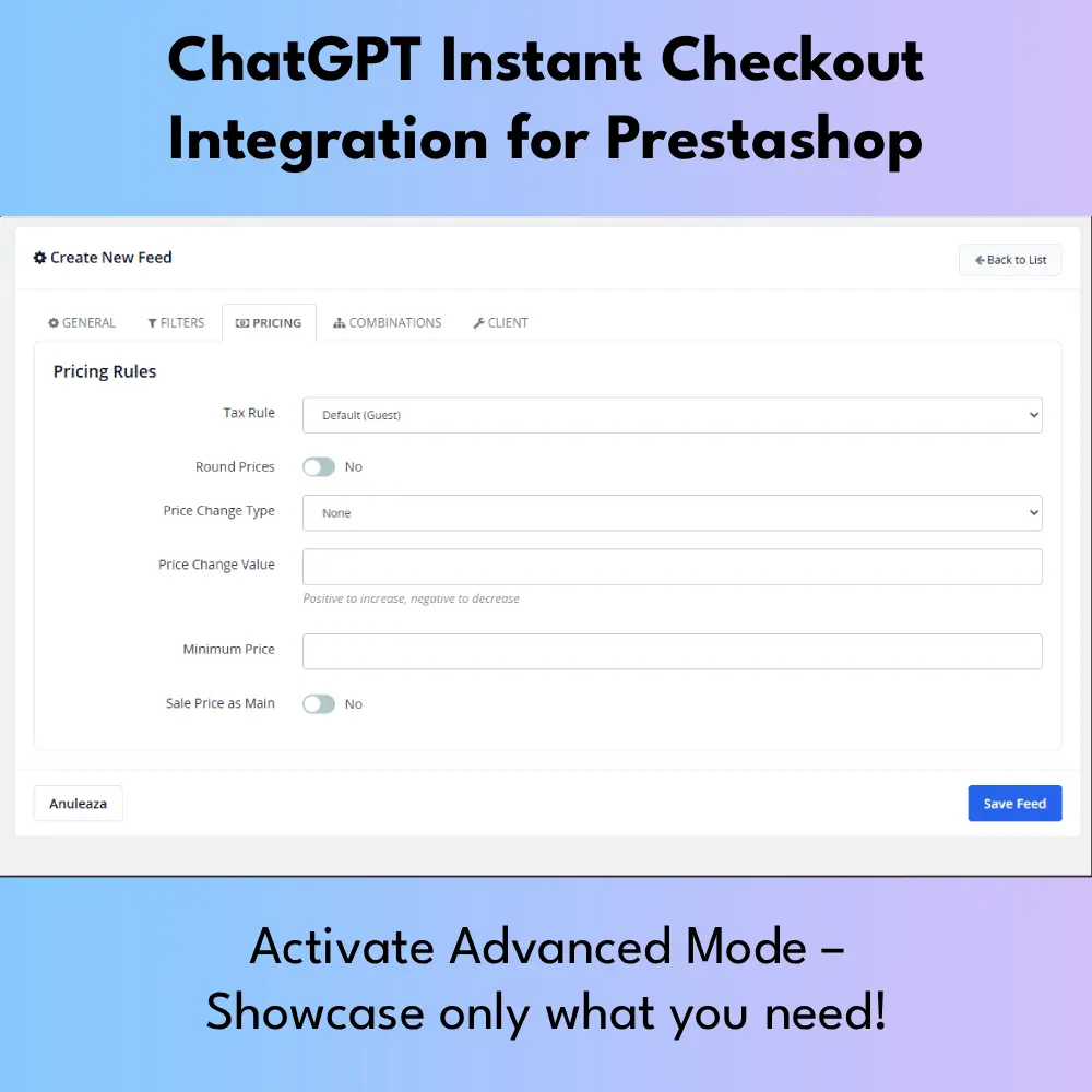ChatGPT Instant Checkout Integration for Prestashop